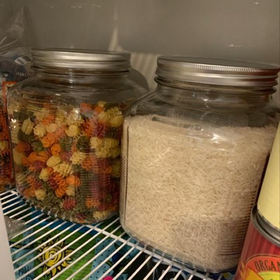 128oz Glass Jar With Metal Lid - Threshold™ : Target