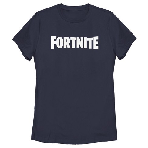 Women s Fortnite Classic White Logo T shirt Target