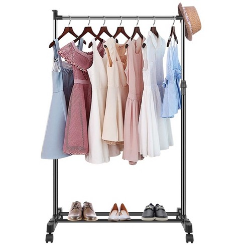 Imountek "height Adjustable Foldable Garment Rack - 15kg/33lbs Capacity ...
