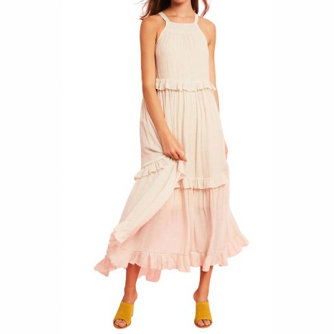 Women's Tiered Ruffle Maxi Dress - Listicle M : Target