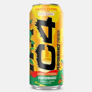 C4 Performance Mango Fuego Zero Sugar Energy Drink, 16 fl oz can : Target