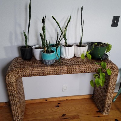 Shiffer Console Table Brown - Threshold™ Designed With Studio Mcgee ...