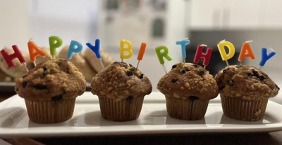 Blueberry Streusel Muffins - 4ct/14oz - Favorite Day™ : Target