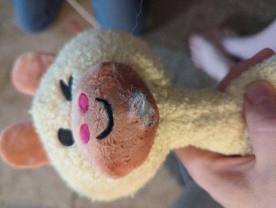 BARK Big Al Paca Dog Toy: Squeaks, Crinkles, Plush For Medium Breeds ...