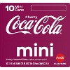 Coca-cola Cherry Soda - 10pk/7.5 Fl Oz Mini-cans : Target