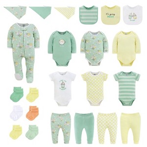 The Peanutshell 23-Piece Baby Boy and Girl Clothing Set, Cu-Tea, 12-18 ...