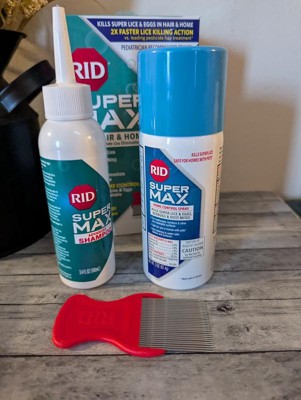 Rid Super Max 5-in-1 Hair & Home Complete Lice Treatment Kit : Target
