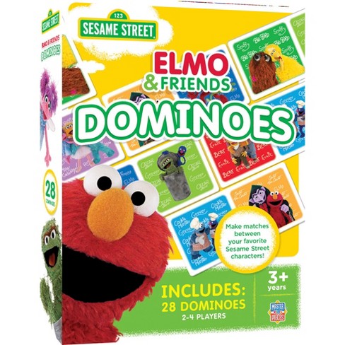Masterpieces Sesame Street Elmo & Friends 28 Piece Picture Card ...