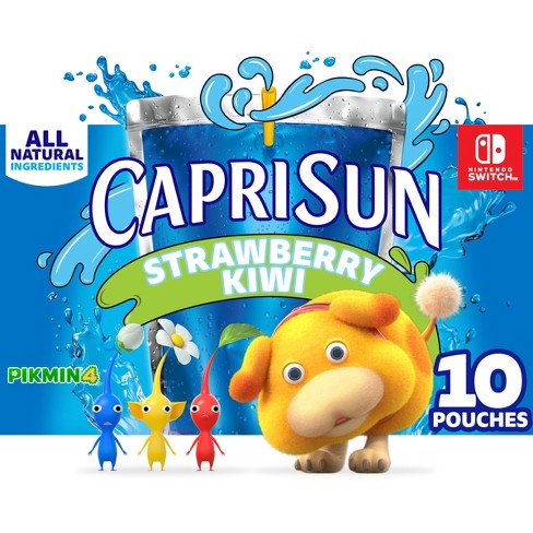 Capri Sun Strawberry Kiwi Pack - 10pk/6 Fl Oz Pouches : Target