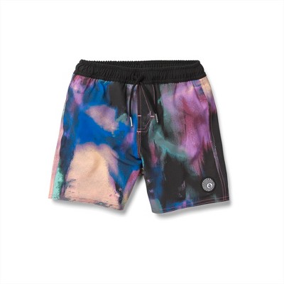 Volcom Toddler Boys Mix Pack Trunks Boardshorts, Black - 2t : Target