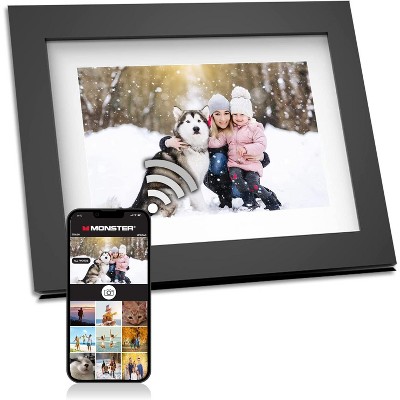 Monster Smart Home 16 GB Digital Photo Frame, High Definition 1280p ...
