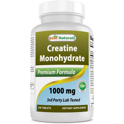 Creatine Monohydrate 1000 Mg 240 Tablets : Target