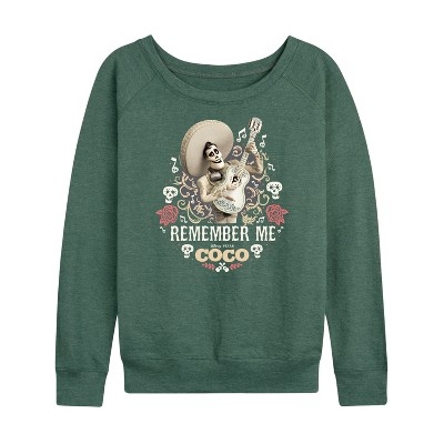 Women's Coco Remember Me Ernesto Lightweight French Terry Slouchy ...