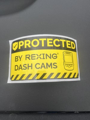 Rexing Dt2 Dual Channel 1080p Front And Rear Dash Cam : Target