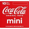 Coca-cola Soda - 10pk/7.5 Fl Oz Mini-cans : Target