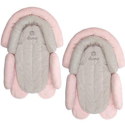 Diono Cuddle Soft 2-pack 2-in-1 Baby Head Neck Body Support Pillow For ...
