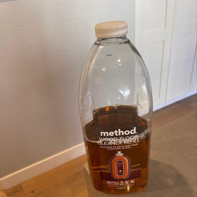 Method Almond Cleaning Products Wood Floor Cleaner Refill - 68 Fl Oz ...