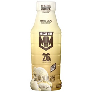 Muscle Milk 26g Protein Drink - Vanilla - 14 fl oz : Target