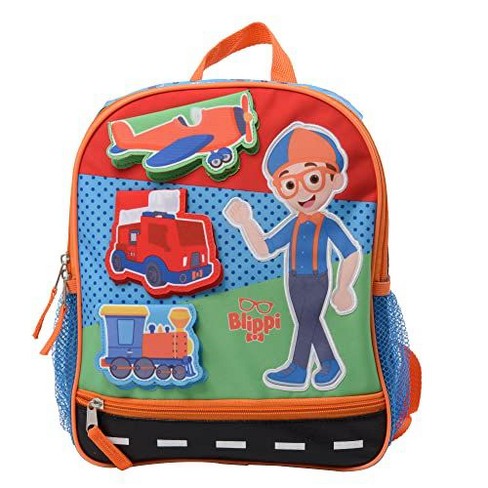 Blippi Vehicle Fun Interactive Mini Backpack For Kids, Boys & Girls Pre ...