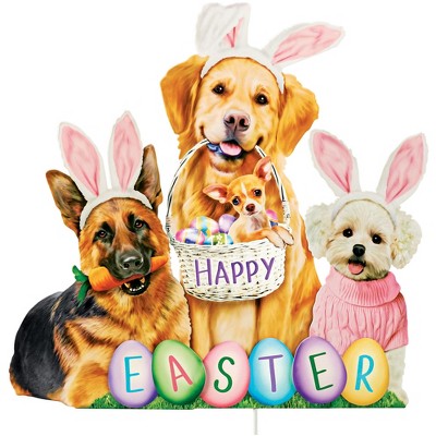 Collections Etc Realistic Great Dane Outdoor Garden Stake : Target