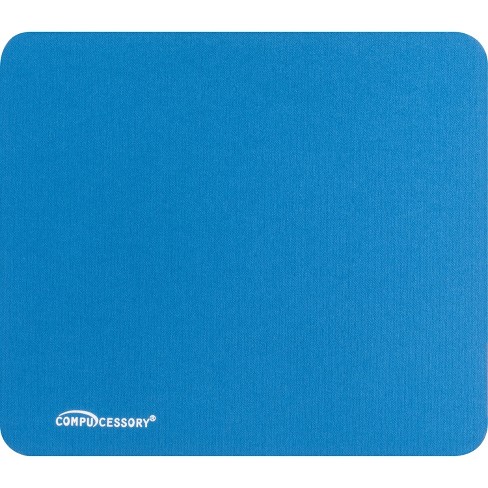 Compucessory Economy Mouse Pad Nonskid Rubber Base 9-1/2"x8-1/2" Blue ...