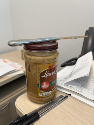 Laura Scudder Natural Crunchy Peanut Butter - 26oz : Target