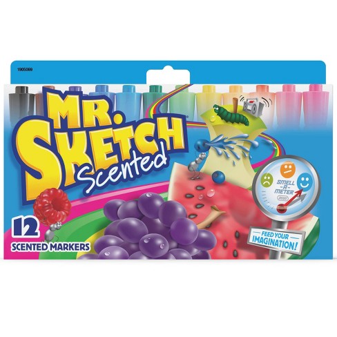 Mr. Sketch 12pk Scented Markers Chisel Tip : Target