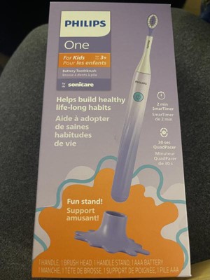 Philips Sonicare One For Kids' Battery Handle Electric Toothbrush : Target