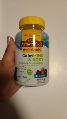 Nature Made Wellblends Calm Mind And Body Gummies - 38ct : Target