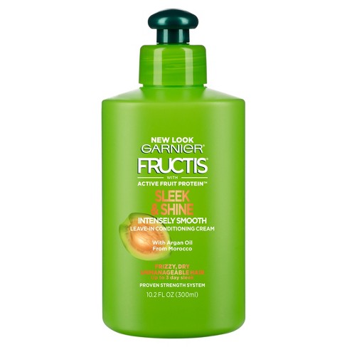 Garnier Fructis Sleek & Shine Intensely Smooth Leave-In Conditioning ...