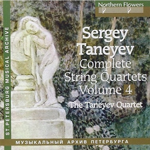 Taneyev String Quartet - Taneyev: Complete String Quartets 4 Nos. 6 & 5 (cd) : Target