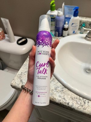 Not Your Mother's Curl Talk Curl Activating Mousse - 7oz : Target