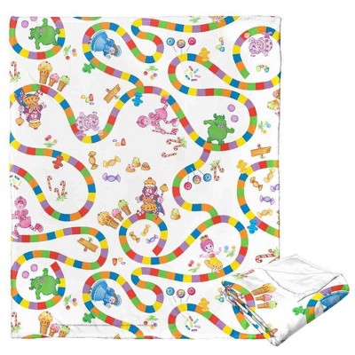 Hasbro Candyland Walk Through Candyland Silk Touch Throw Blanket : Target
