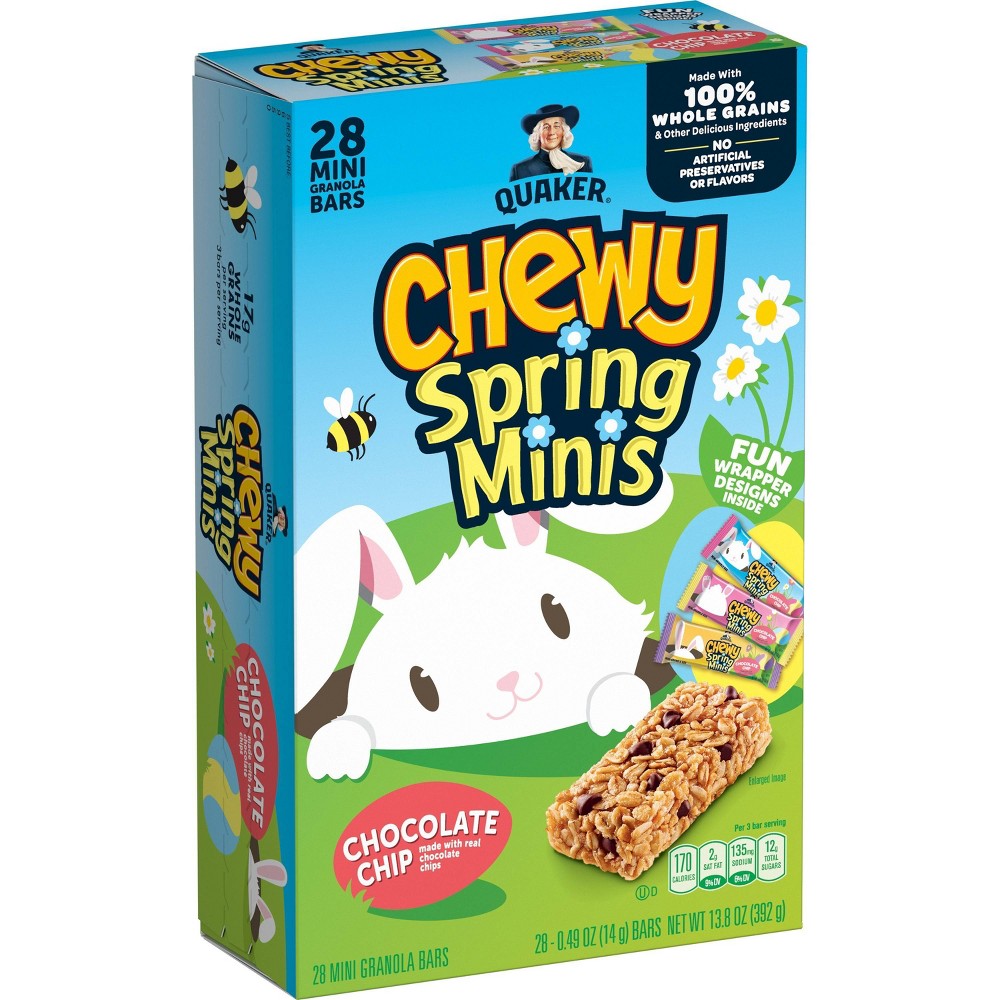 UPC 030000569504 - Quaker Chewy Spring Minis - 28ct | upcitemdb.com
