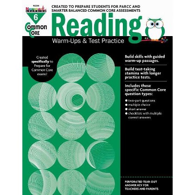 Common Core Reading: Warm-ups And Test Practice Grade 6 Teacher ...