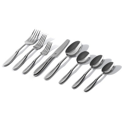 Table 12 Flatware Set 26 Pc Microwave And Dishwasher Safe, Silver : Target