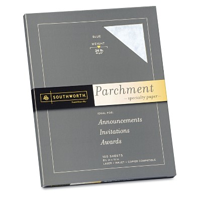 Southworth Parchment Specialty Paper Gray 24 Lb. 8 1/2 X 11 100/box ...