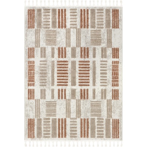 Nuloom Nimah Geometric 9x12 Indoor Area Rug For Living Room Bedroom ...