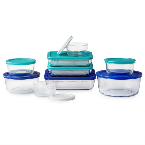 Pyrex 18pc Glass Storage Set : Target