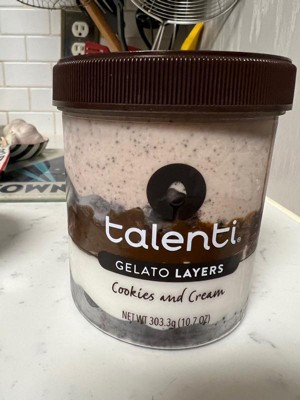 Talenti Gelato Layers Cookies & Cream - 10.7oz : Target