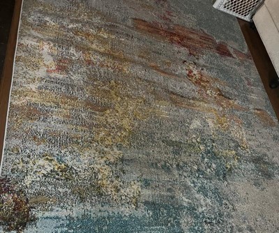 Nourison Celestial Wave Area Rug Ces07 7'10" X 10'6" : Target