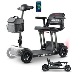 Metro Mobility Powered Scooters, 4 Wheel for Adults Seniors, 265 lbs ...