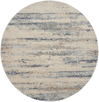 Nourison Rustic Textures Abstract Indoor Area Rug Grey/beige 7’10” X ...
