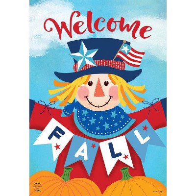 Usa Pumpkins Fall Garden Flag Patriotic Autumn 18" X 12.5" Briarwood ...