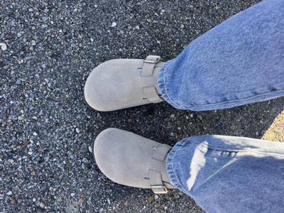 Women's Betsy Clog Mule Flats - Universal Thread™ Taupe 7 : Target