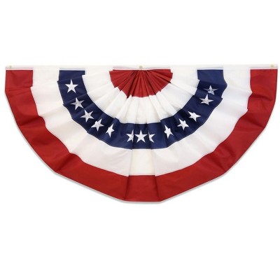Maison Usa 4'x2' Ft Embroidered Bunting Flag Perfect 4th Of July ...