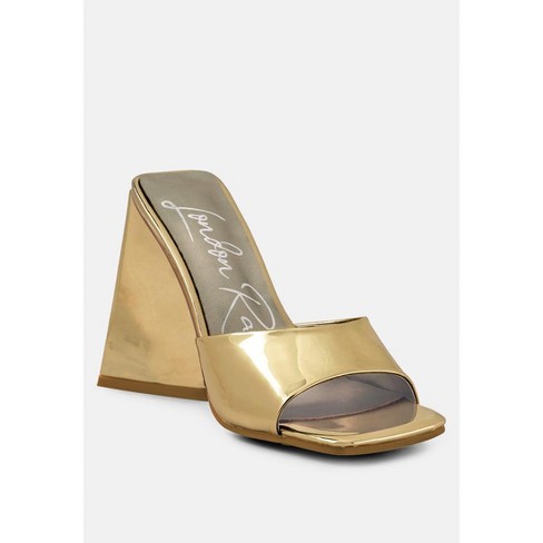 Lovebug Triangular Block Heel Sandals : Target