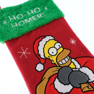 The Simpsons Applique Holiday Stocking 20" : Target