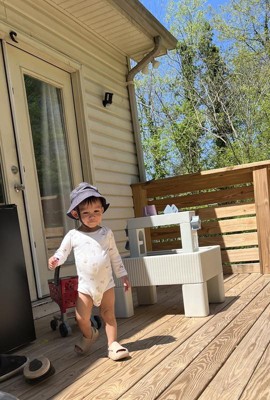 Smol Tide 2-in-1 Water Table And Sensory Table With Cover - Light Gray ...