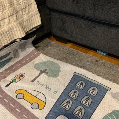 Nourison Rug-loc Dual Sided Grey Rug Pad Br21 Grey 11'6" X 14'6" : Target